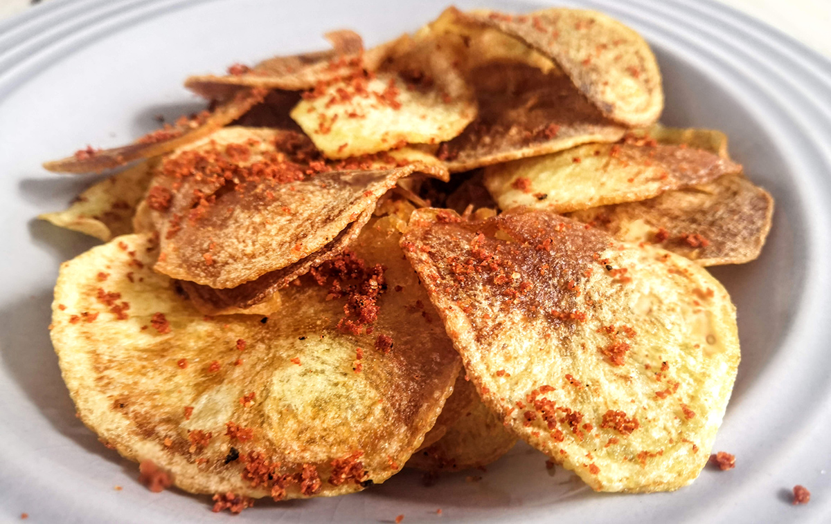 Przepis: Domowe chipsy z jamónem